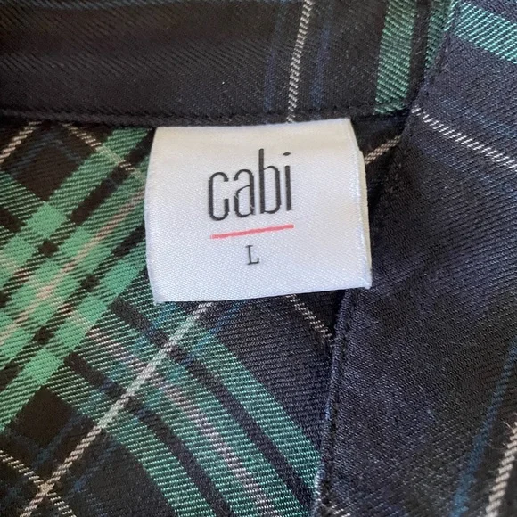 CAbi | Tops | Cabi Big Sur Heritage Plaid Button Down Shirt | Poshmark